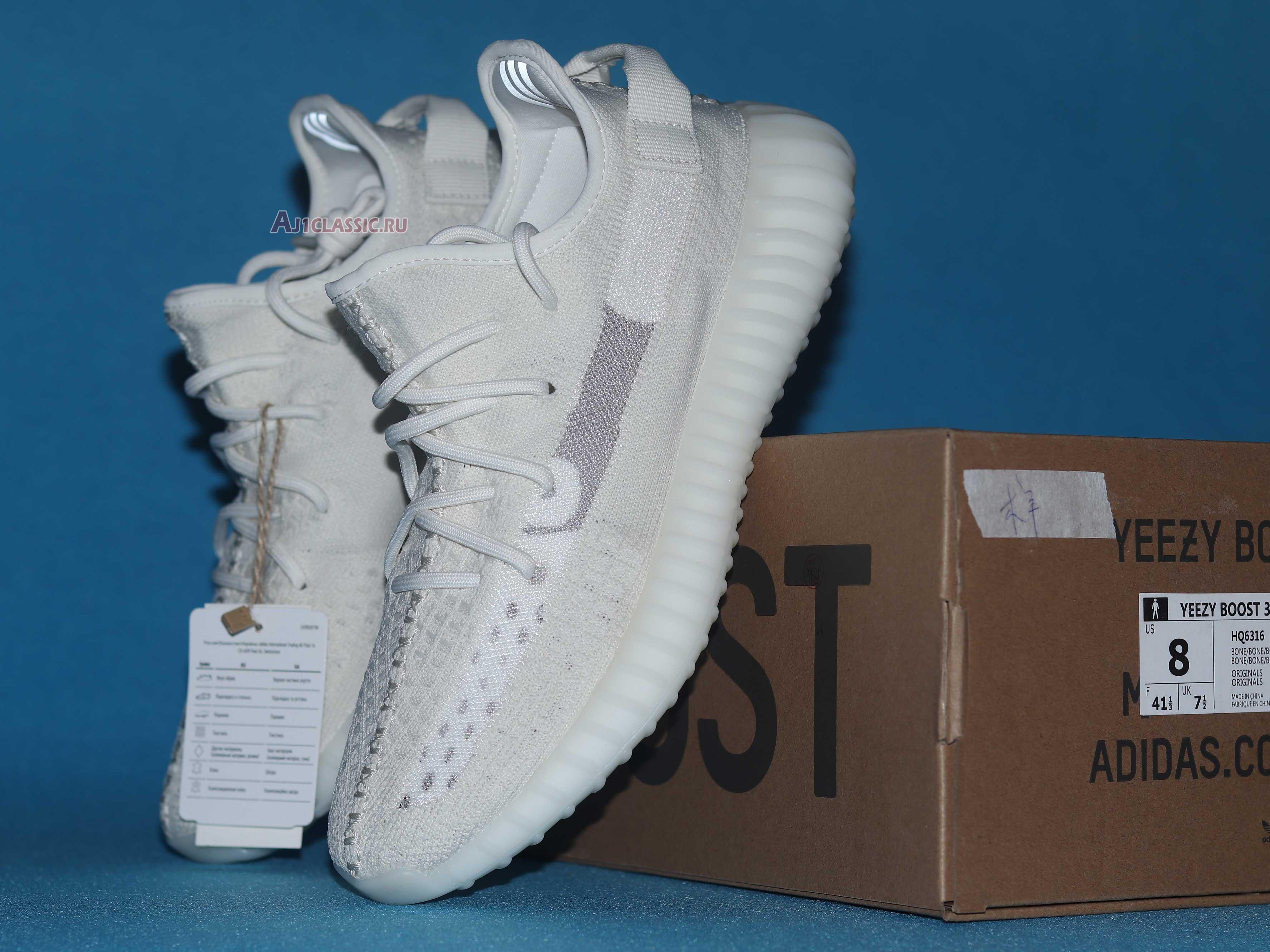 Adidas Yeezy Boost 350 V2 Bone HQ6316 Bone/Bone/Bone Sneakers