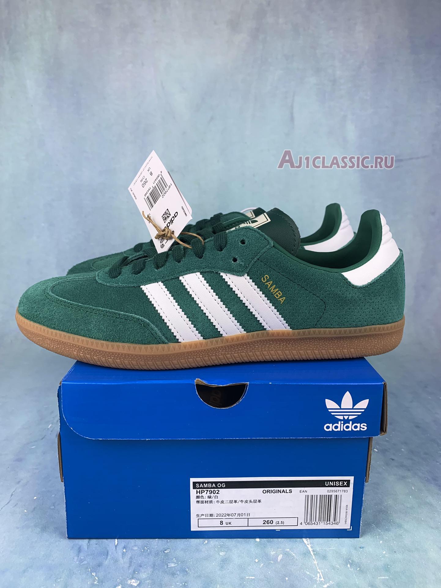 Adidas Samba OG Collegiate Green Gum HP7902 Collegiate Green/Core White ...